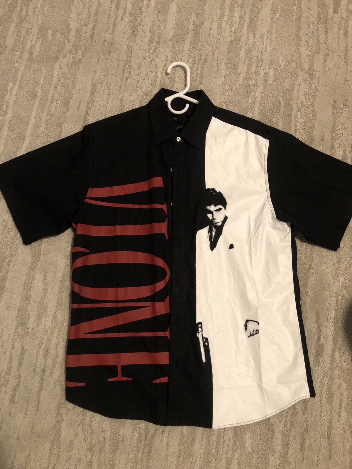 Vlone Vlone Scarface Button Up | Grailed
