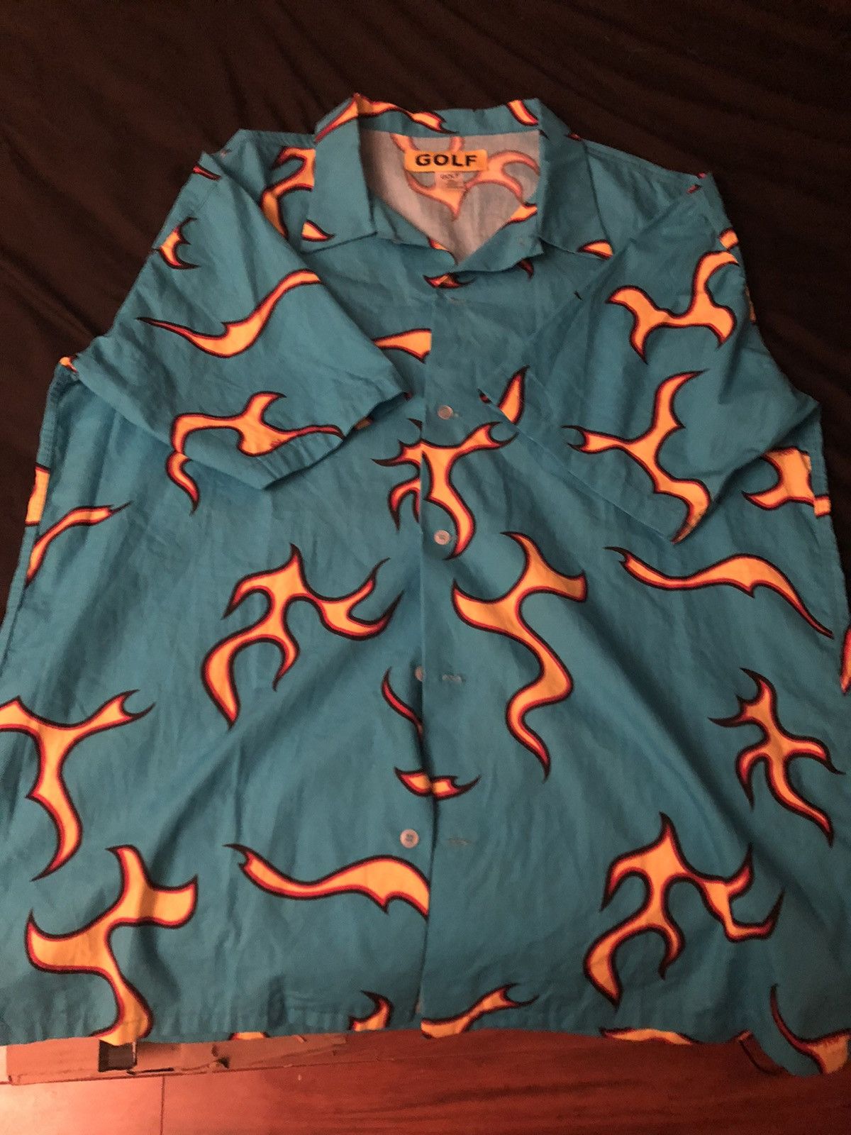 Golf Wang Golf Wang Flame button up | Grailed