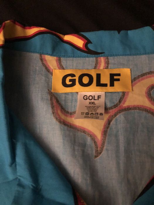 Golf Wang Golf Wang Flame button up | Grailed