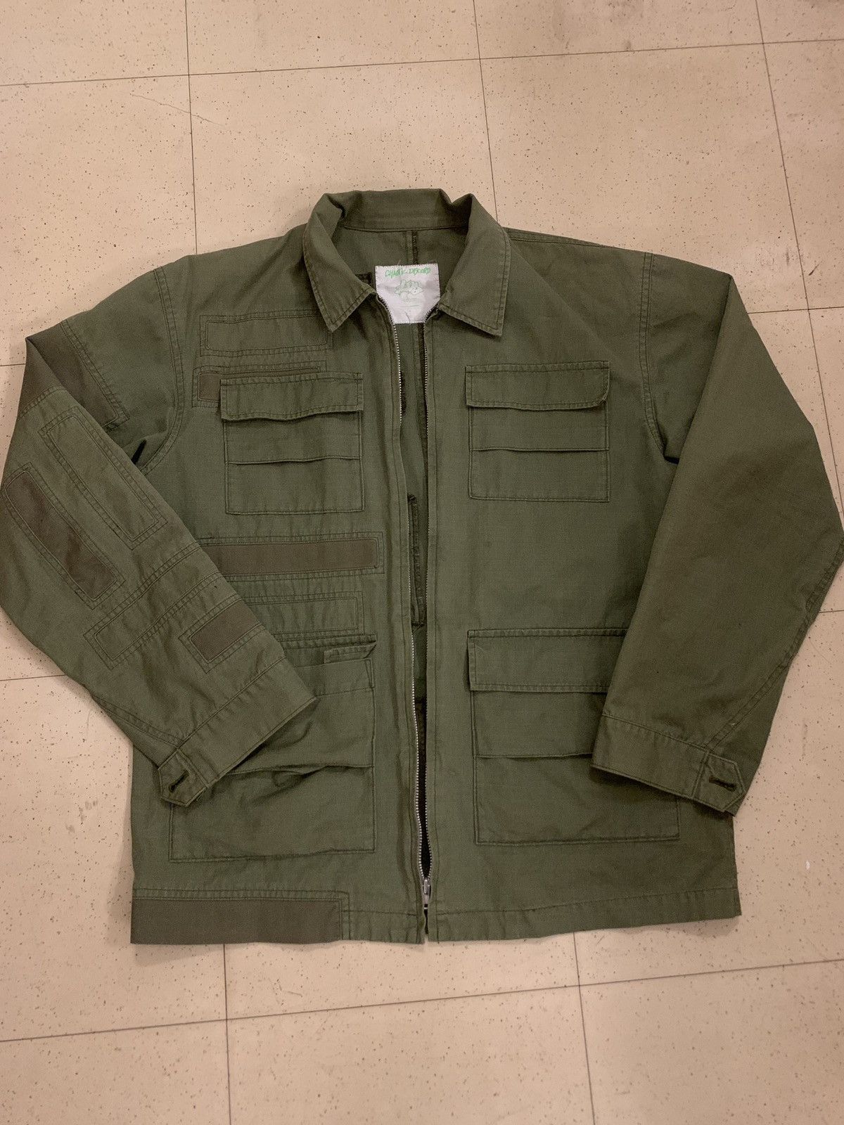 Undercover Undercover SS01 Chaotic Discord Patchwork Jacket | Grailed