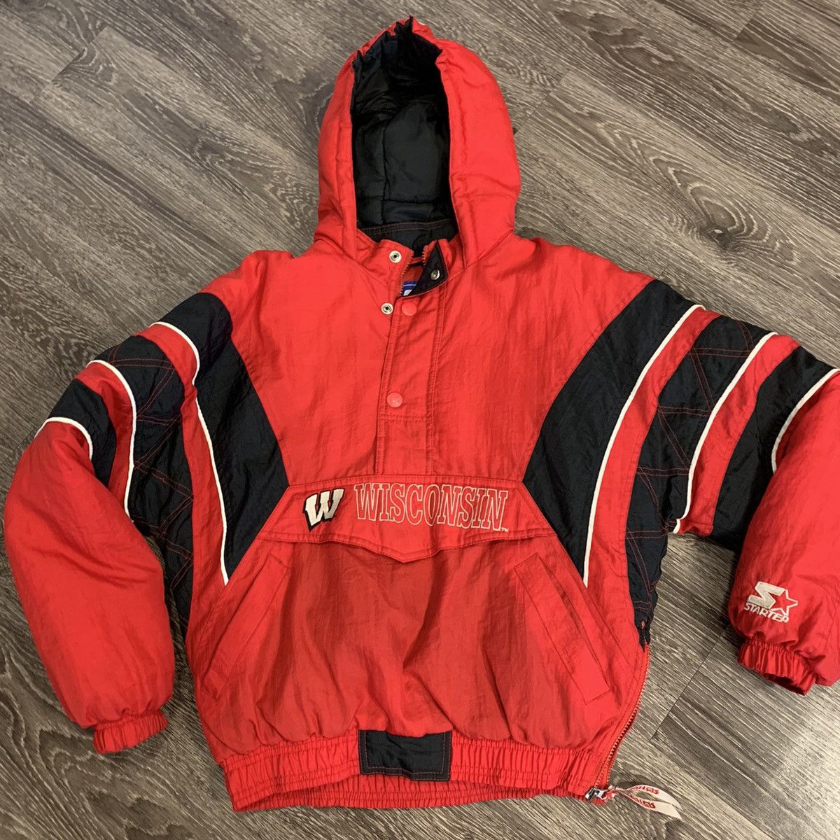 Vintage Vintage Wisconsin Starter Jacket | Grailed