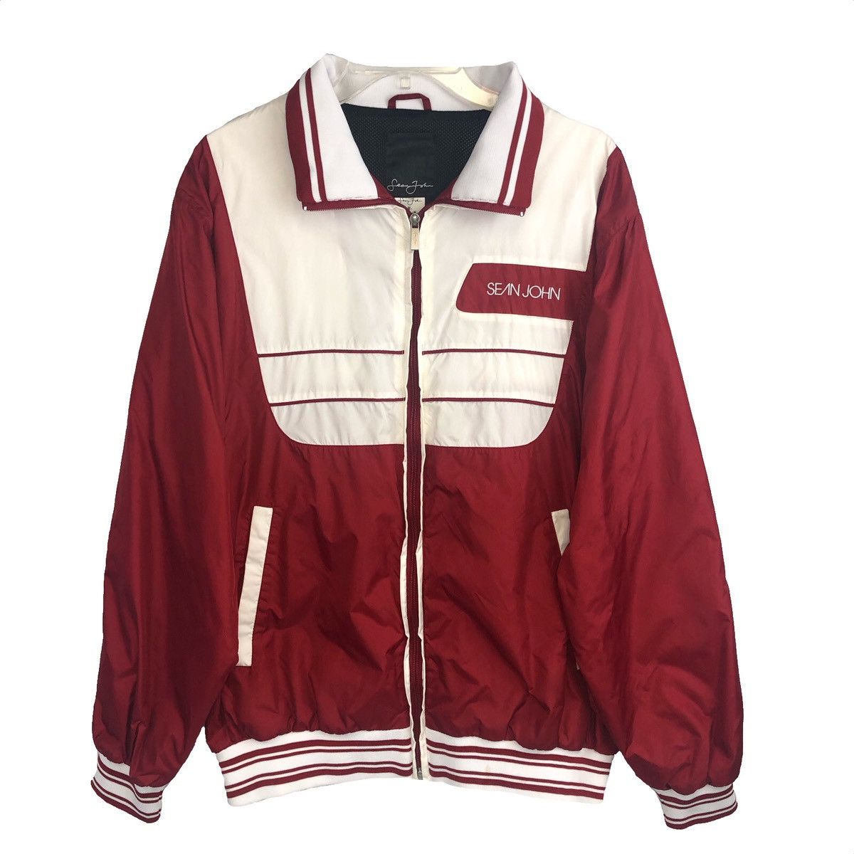 Sean John Sean John Windbreaker Streetwear Retro Full Zip Jacket Diddy ...