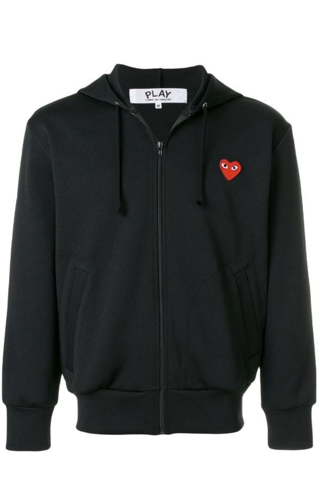 Comme des Garcons Cdg black zip up hoodie | Grailed