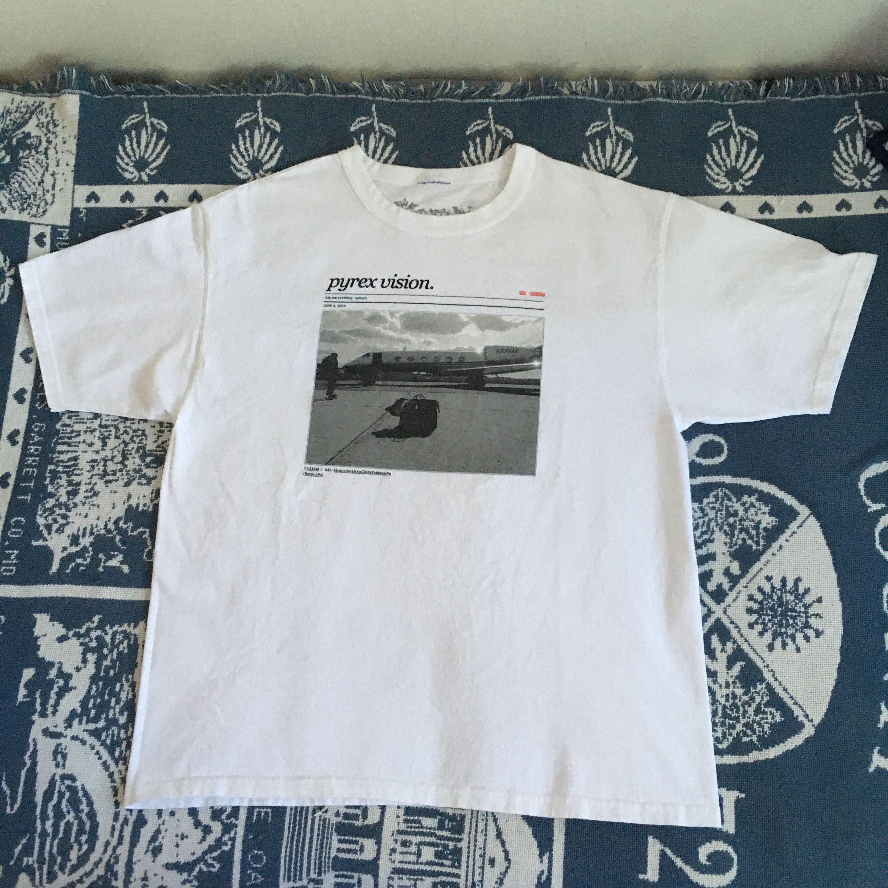 Pyrex Vision Pyrex Vision x Denim Tears x MCA "Figures of Speech" Tee ...