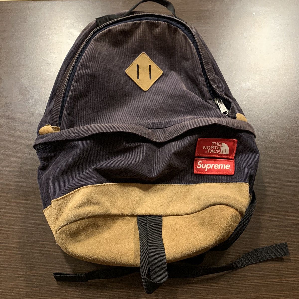 Supreme × The North Face FW12 Corduroy Daypack Backpack | Grailed