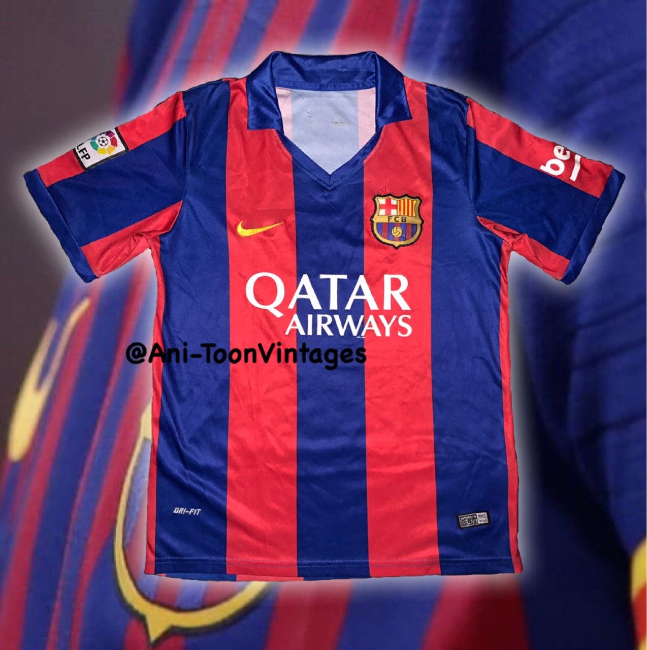 Nike FC BARCELONA 2014/2015 Home Kit Template Special Edition | Grailed