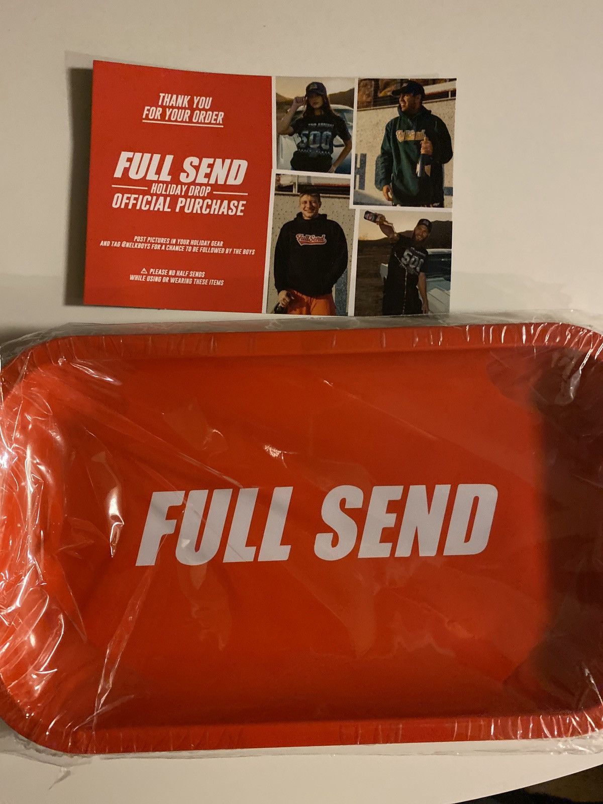 Full Send by Nelk Boys Full send rolling tray. Nelk boys | Grailed