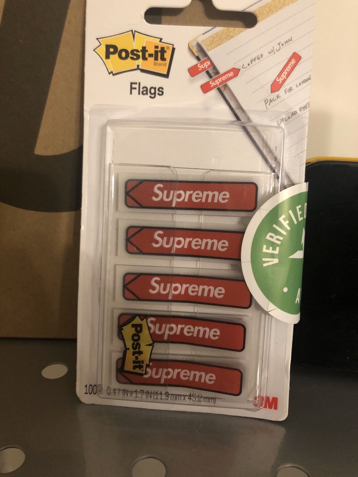 Supreme Supreme Post it flags | Grailed