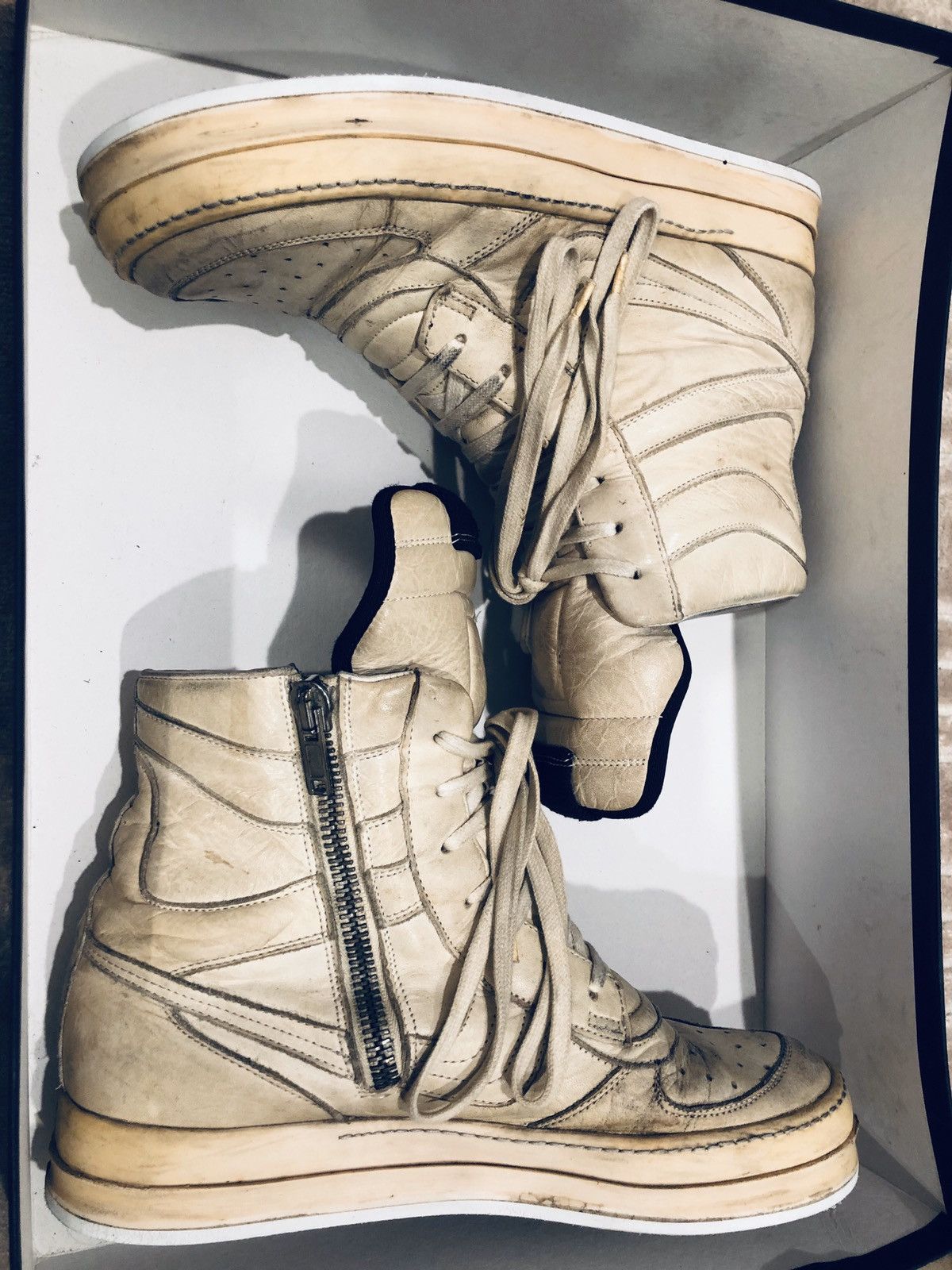 Rick Owens Rick Owens Mens Geobasket “Dunks” | Grailed
