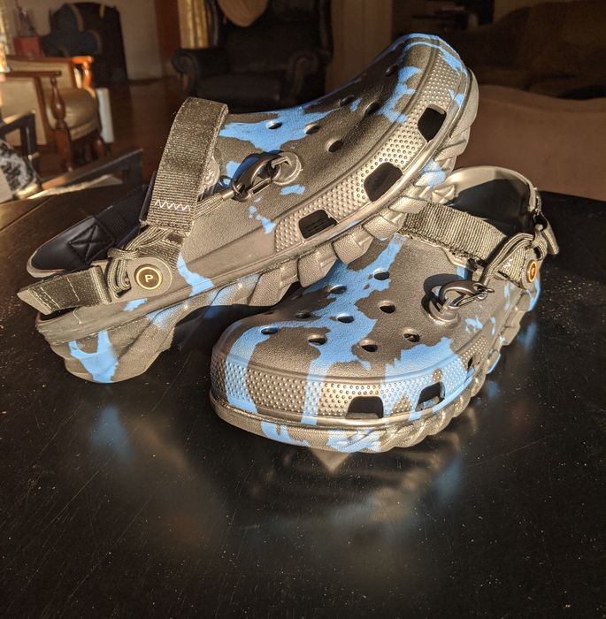 Crocs Post Malone x Crocs Duet Max Clog in Black LIMITED EDITION | Grailed