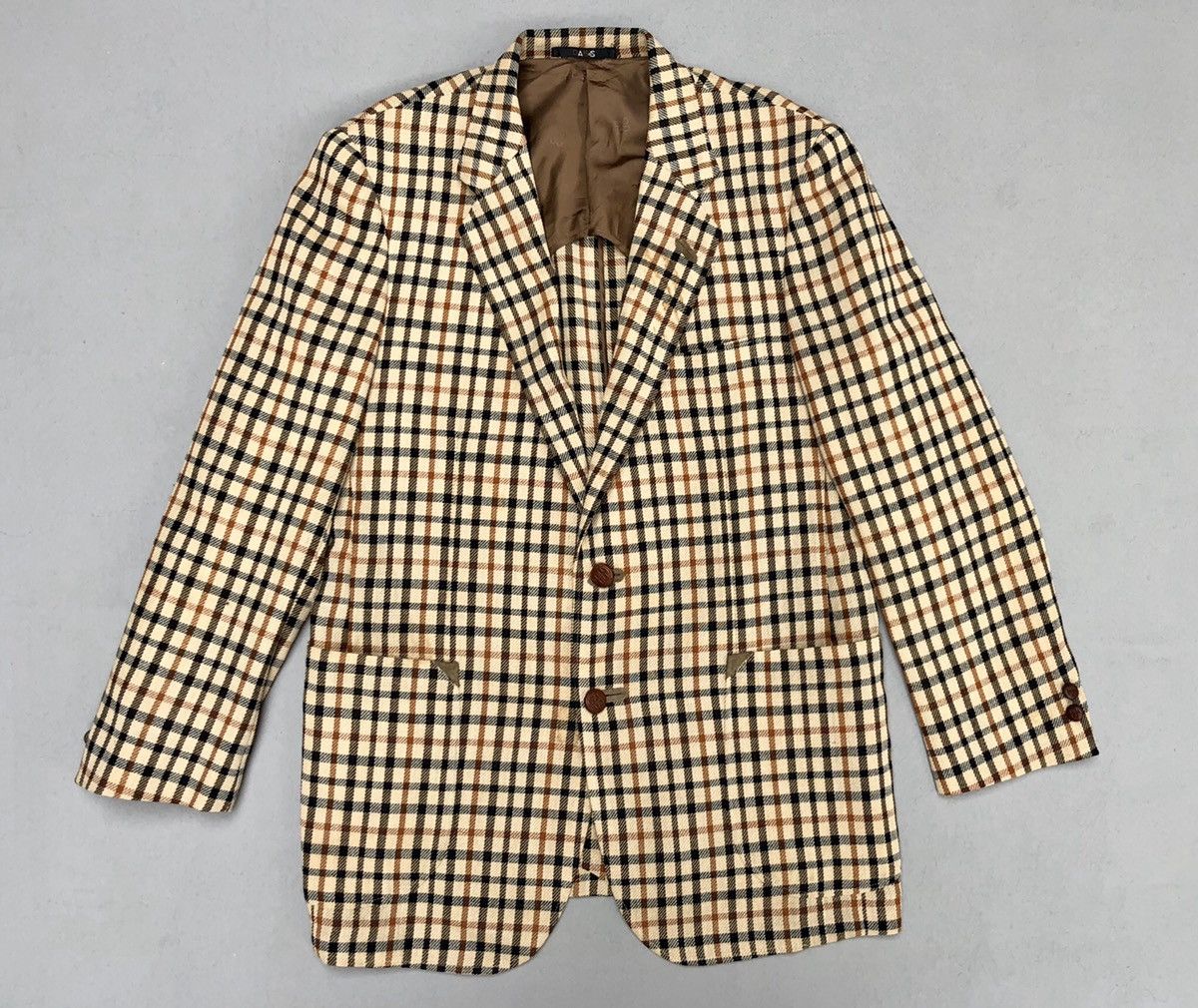DAKS Daks London Nova Check Coat | Grailed