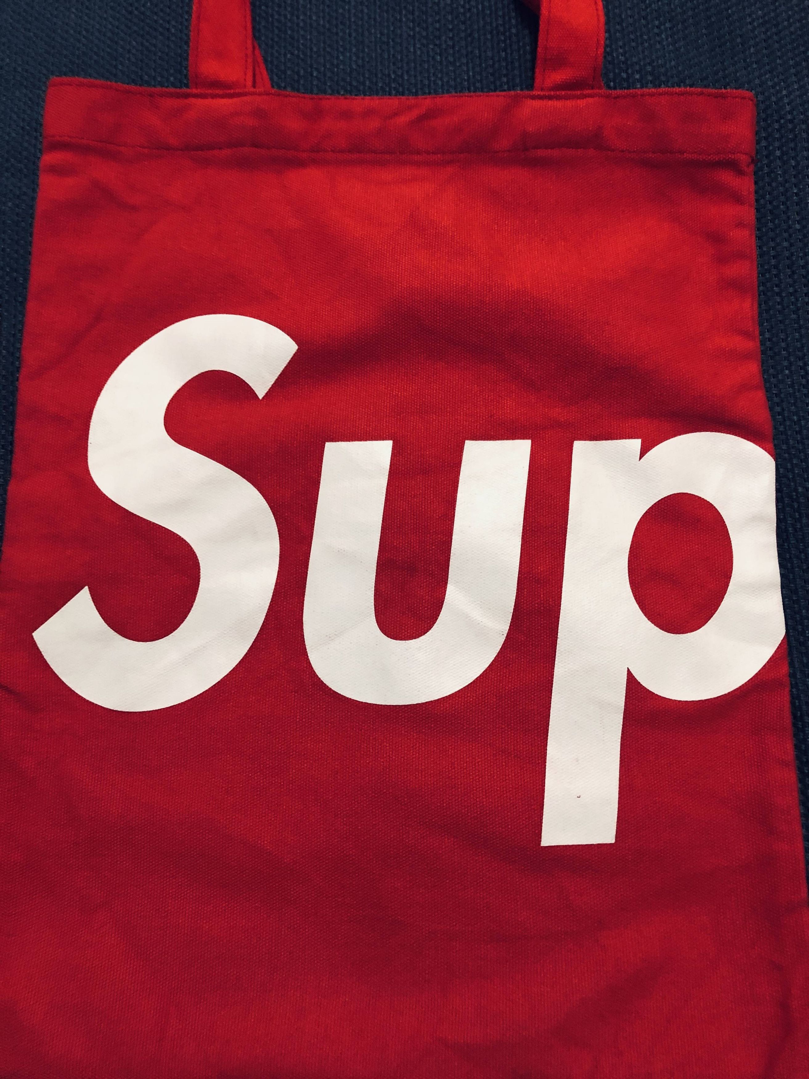 Supreme SUPREME "SUP" Shoulder Bag Tote Bag japan exclusive | Grailed