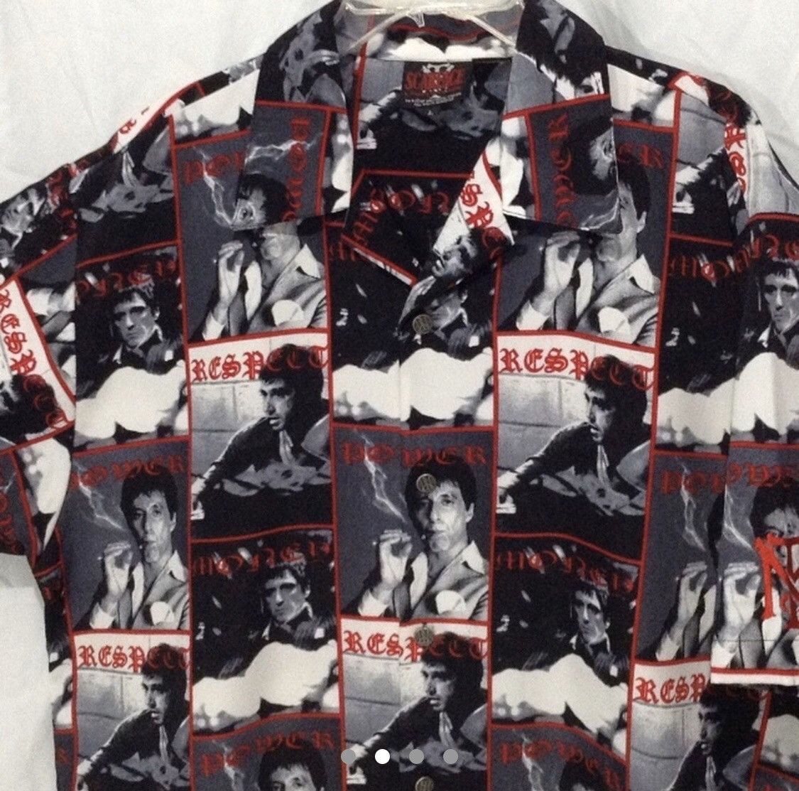 Vintage RARE SCARFACE BUTTON UP 🔥 | Grailed