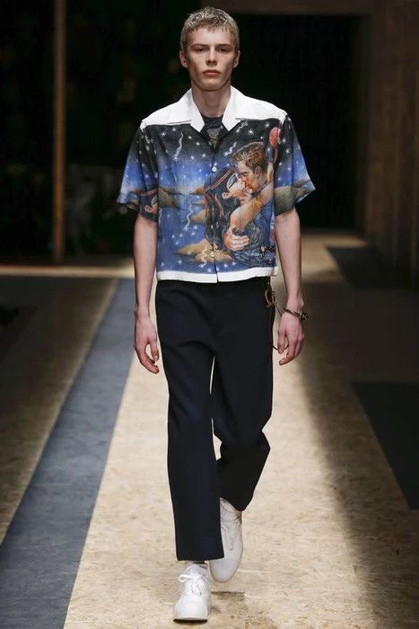 Prada AW16 Runway Christophe Chemin Impossible True Love Shirt | Grailed