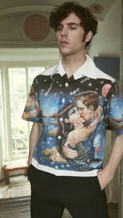 Prada AW16 Runway Christophe Chemin Impossible True Love Shirt | Grailed