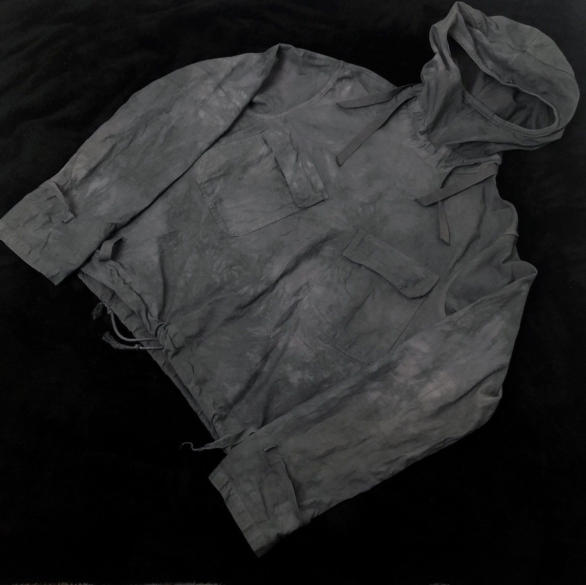 Vintage 1940s US Navy Gunner Smock Hand dyed Grey | Grailed
