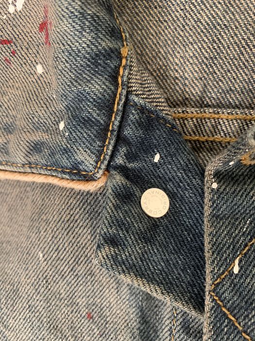 Amiri AMIRI Artist denim trucker jacket size M $2400 | Grailed