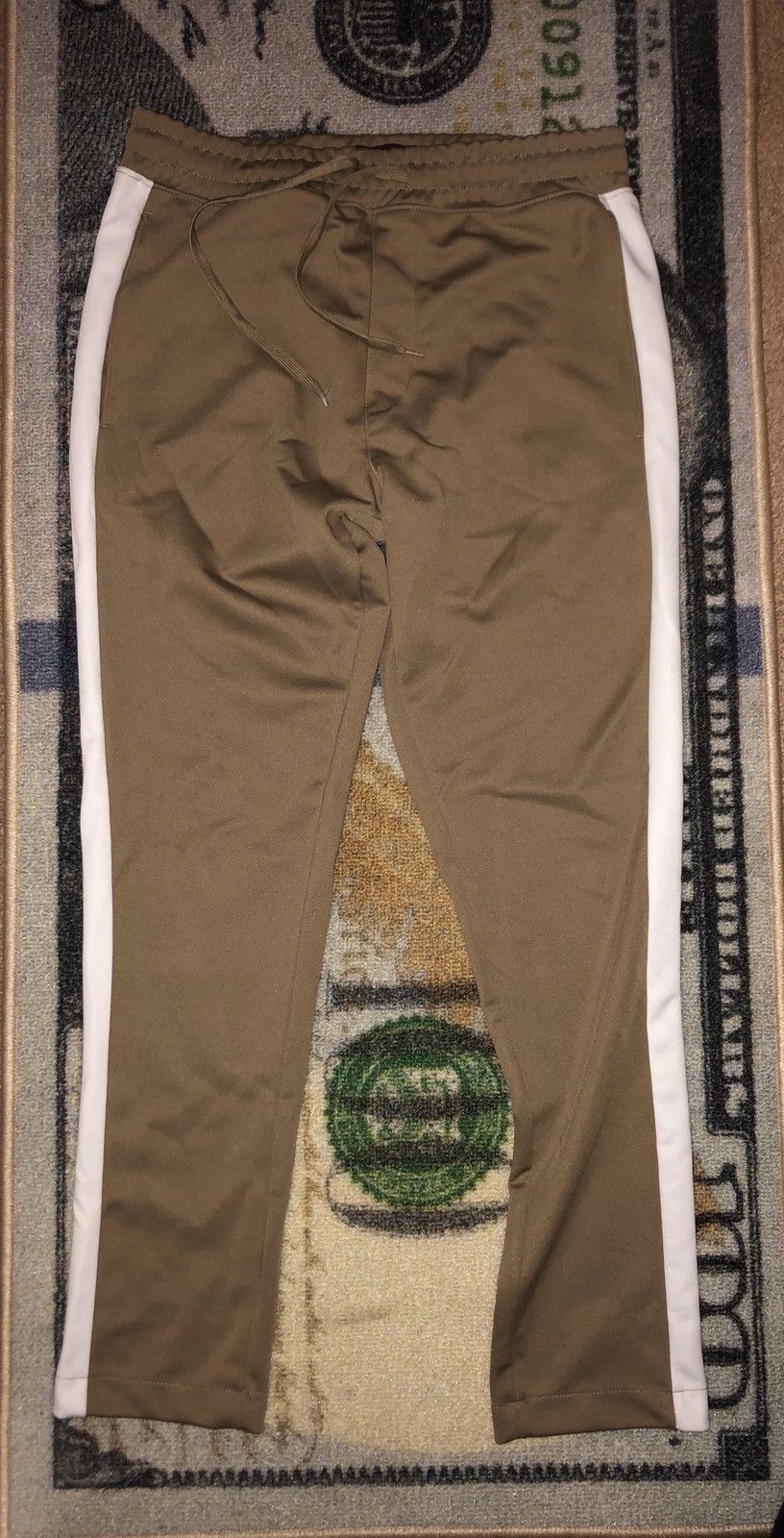 Pacsun Tan & White pacsun Pants slim fit | Grailed
