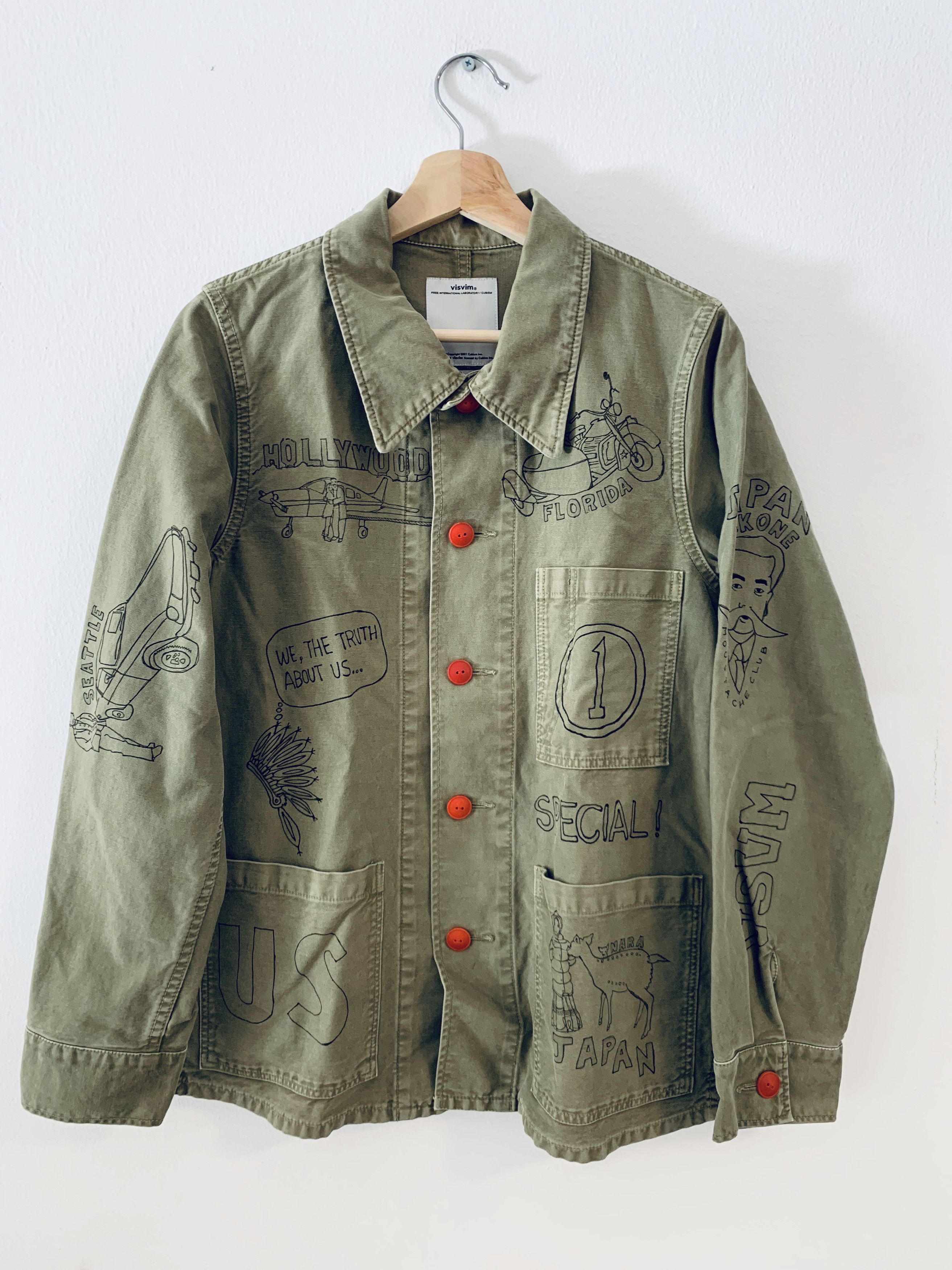 Visvim visvim Travail Coverall Sketches | Grailed