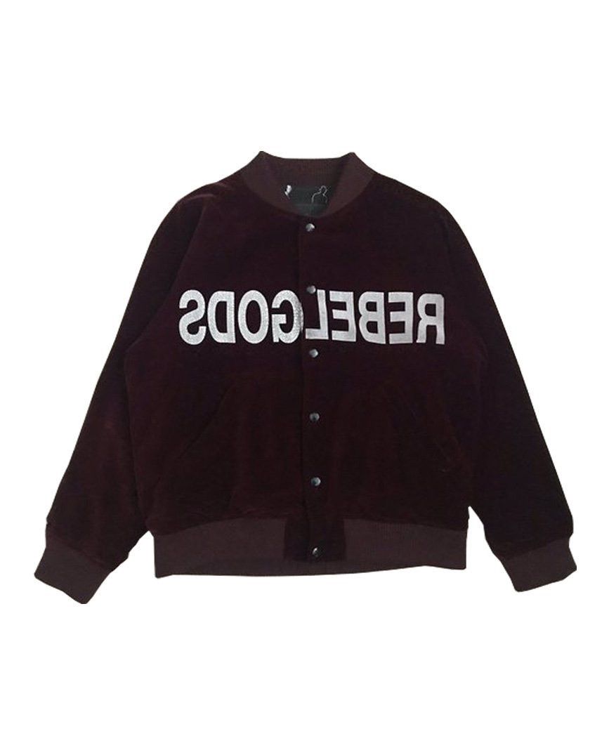Undercover AW02 Red Velvet Rebelgods Bomber | Grailed