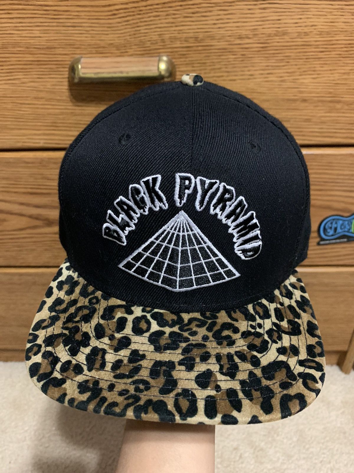 Black Pyramid Cheetah Print Black Pyramid Hat | Grailed
