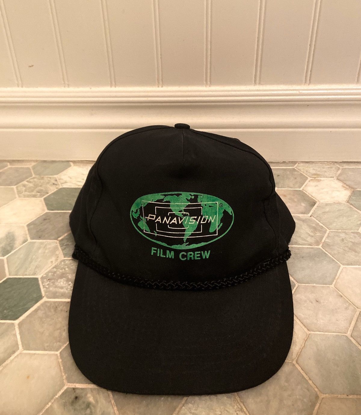 Vintage Vintage Black Panavision Crew Hat 90s | Grailed