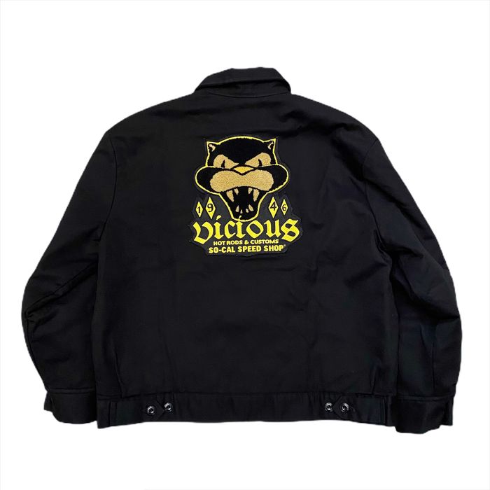 Vintage VTG SO-CAL Speed Shop Vicious Eisenhower Mechanic's Jacket ...