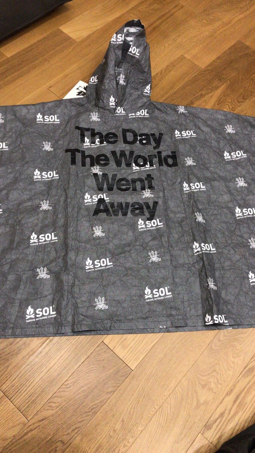 Takahiromiyashita The Soloist. 18AW SOL blanket stole/cape/ poncho ...