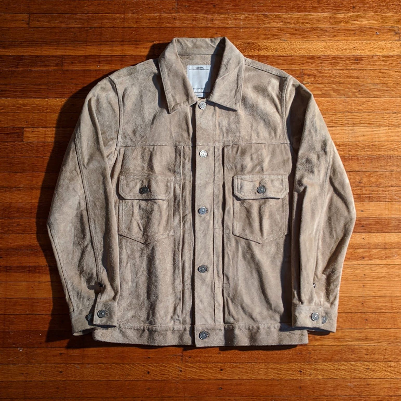 Visvim 101 Jacket IT (Suede) | Grailed