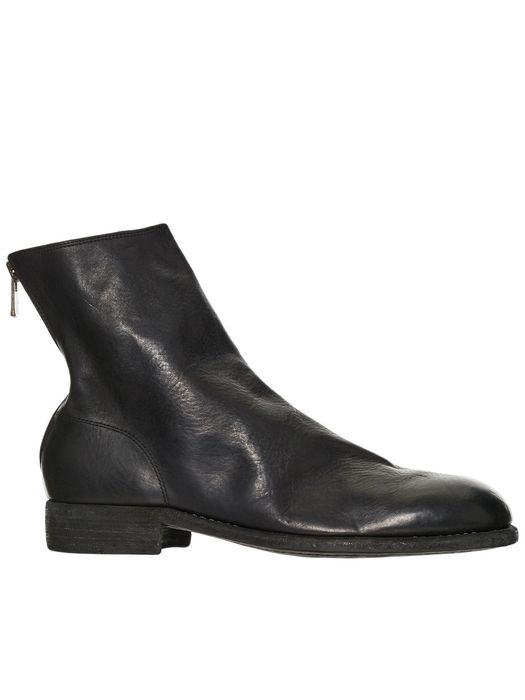 Guidi 986 Black Horse Leather Back Zip Boots Vibrammed | Grailed