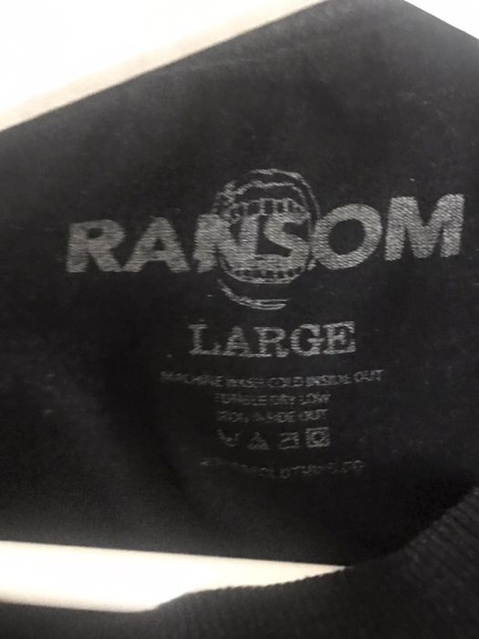 Ransom Clothing Ransom cigarettes tee black | Grailed