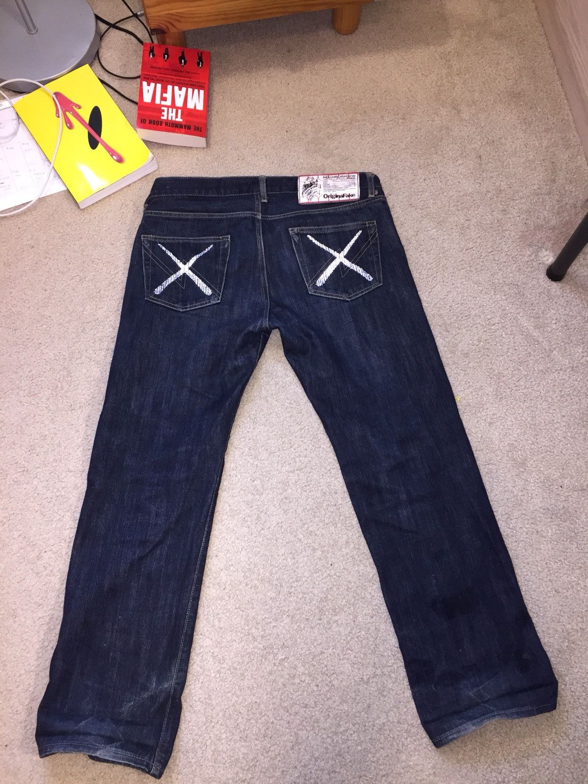 Original Fake Neighborhood x Originalfake Selvedge denim narrow ...