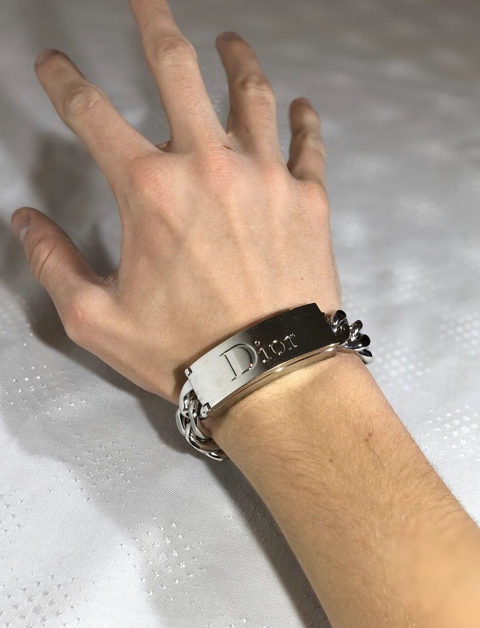Dior Dior Cuban Link Bracelet | Grailed
