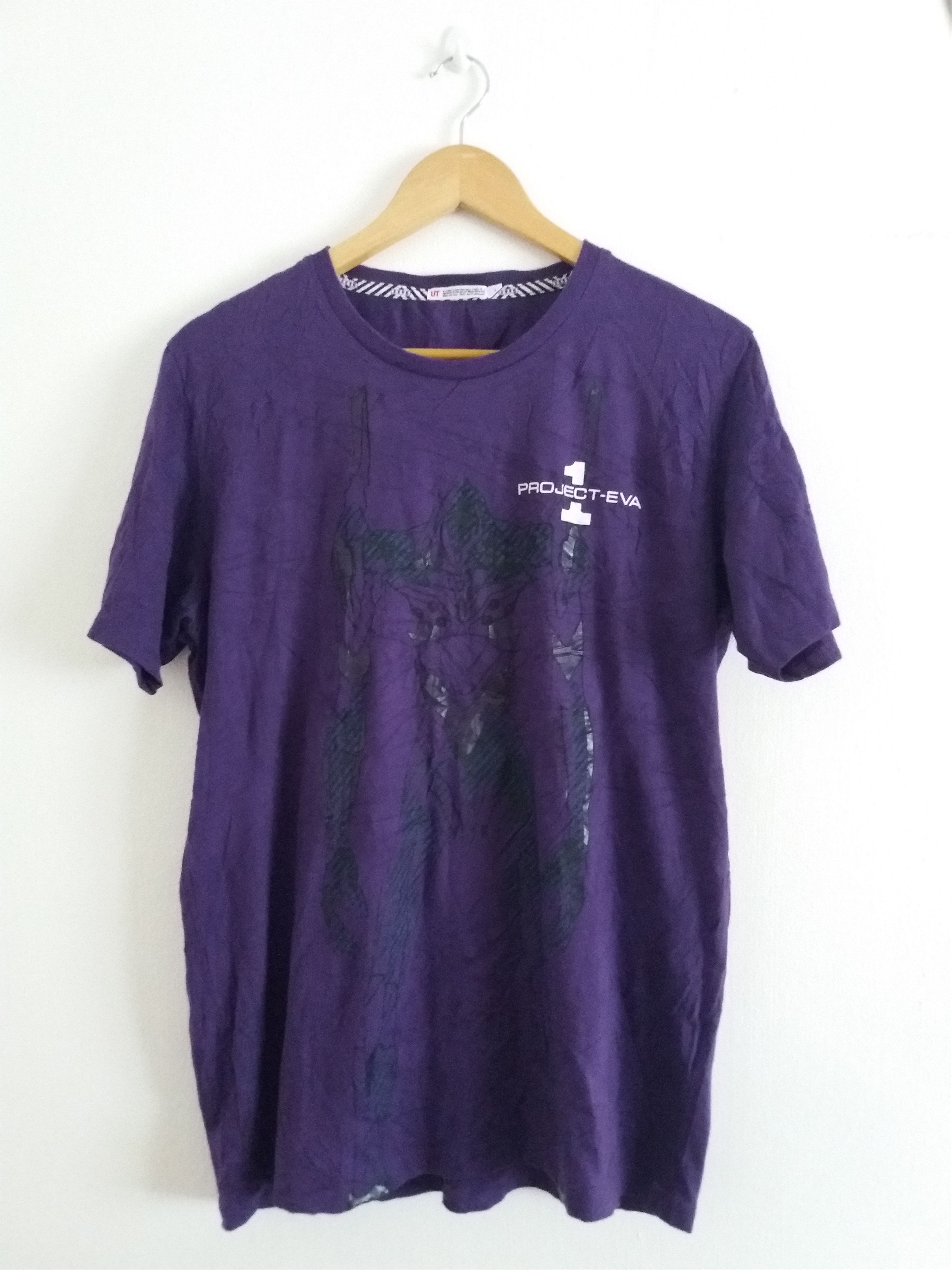 Uniqlo Neon Genesis Evangelion Project 1 Eva anime t-shirt by uniqlo ...