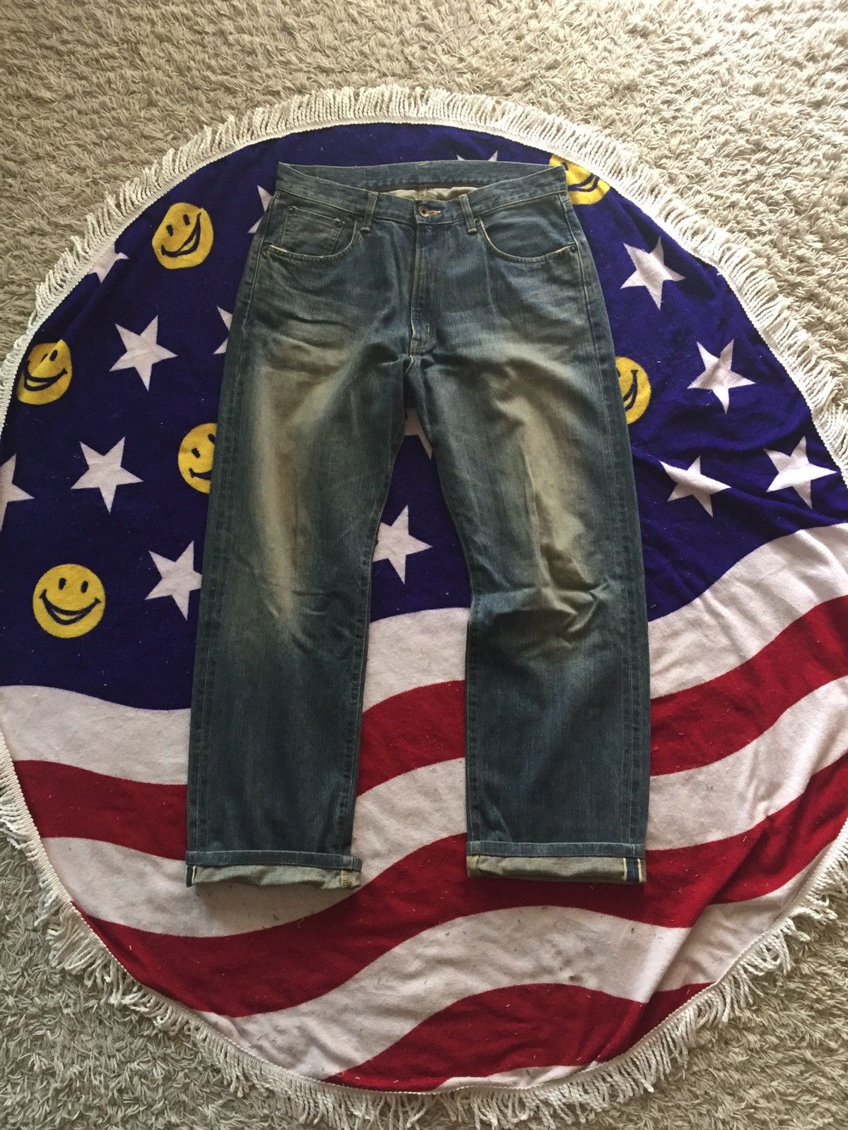 Edwin Vintage Edwin 505 Orange Tag Selvedge Denim | Grailed