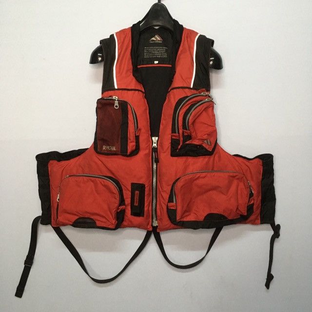 Very Rare Vintage Field Member x Ryobi Vest Block MultiPocket Tactical ...