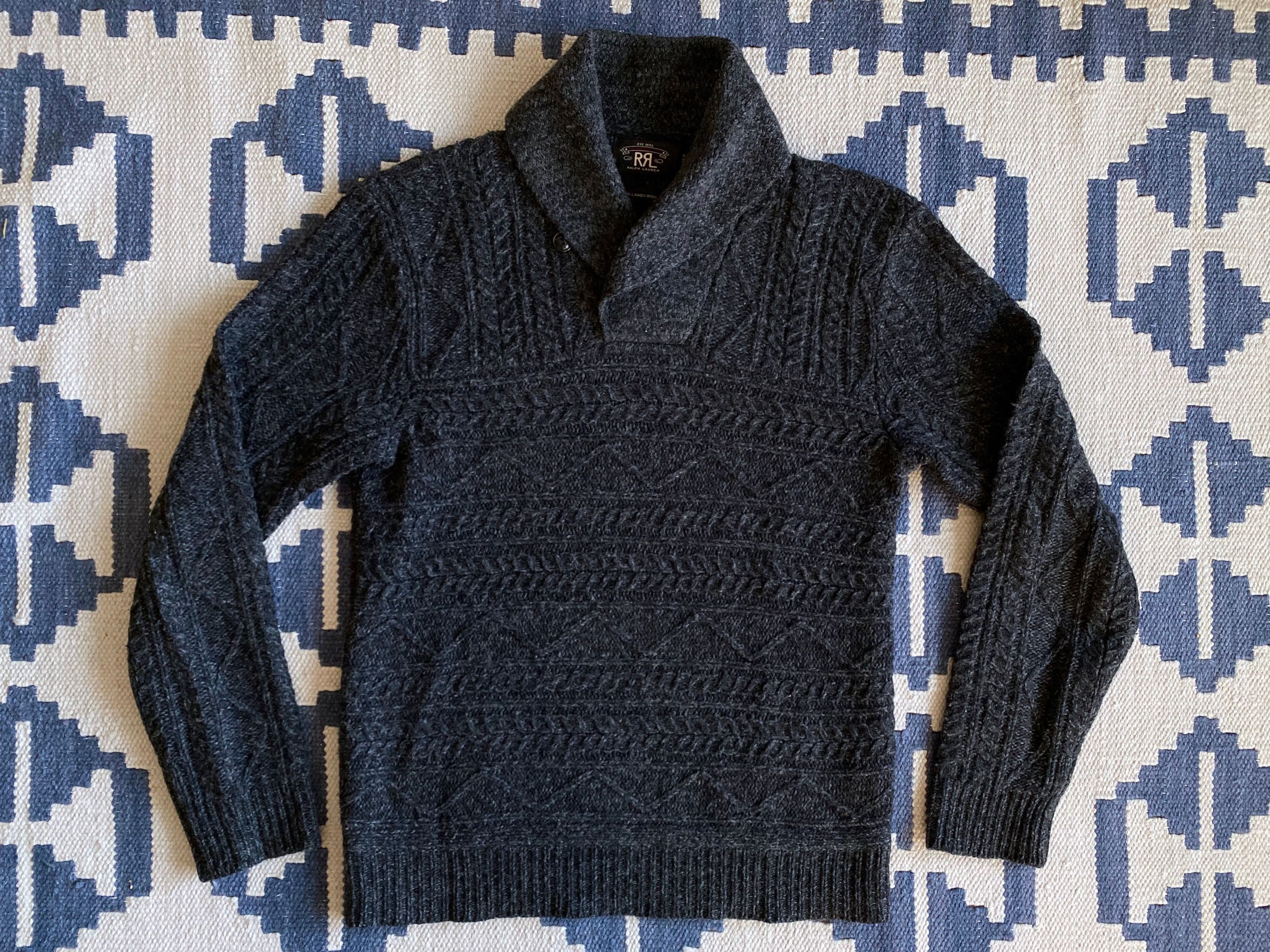 RRL Ralph Lauren RRL Shawl Collar Sweater | Grailed