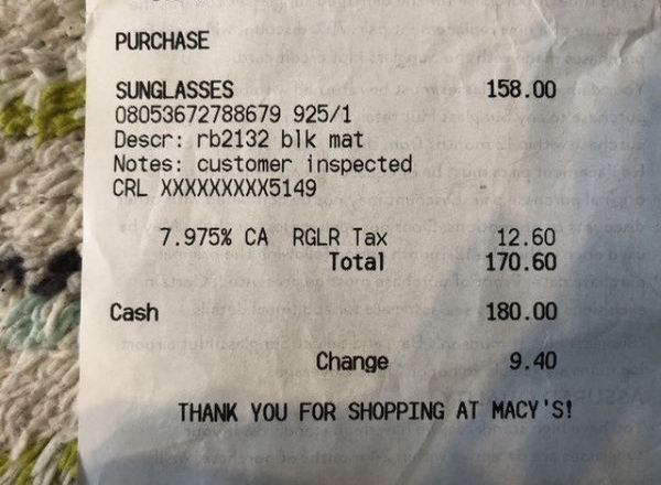 RayBan Rayban Sunglasses (w/receipt) | Grailed