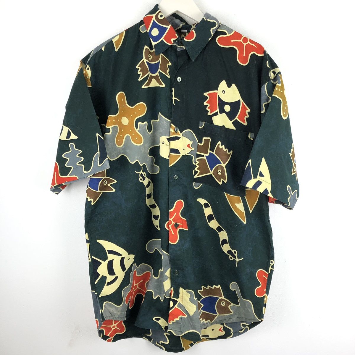 Gangster Doodles × Other × Vintage 🔥FREE SHIP🔥 BUTTON UPS SHIRT DOODLE ...