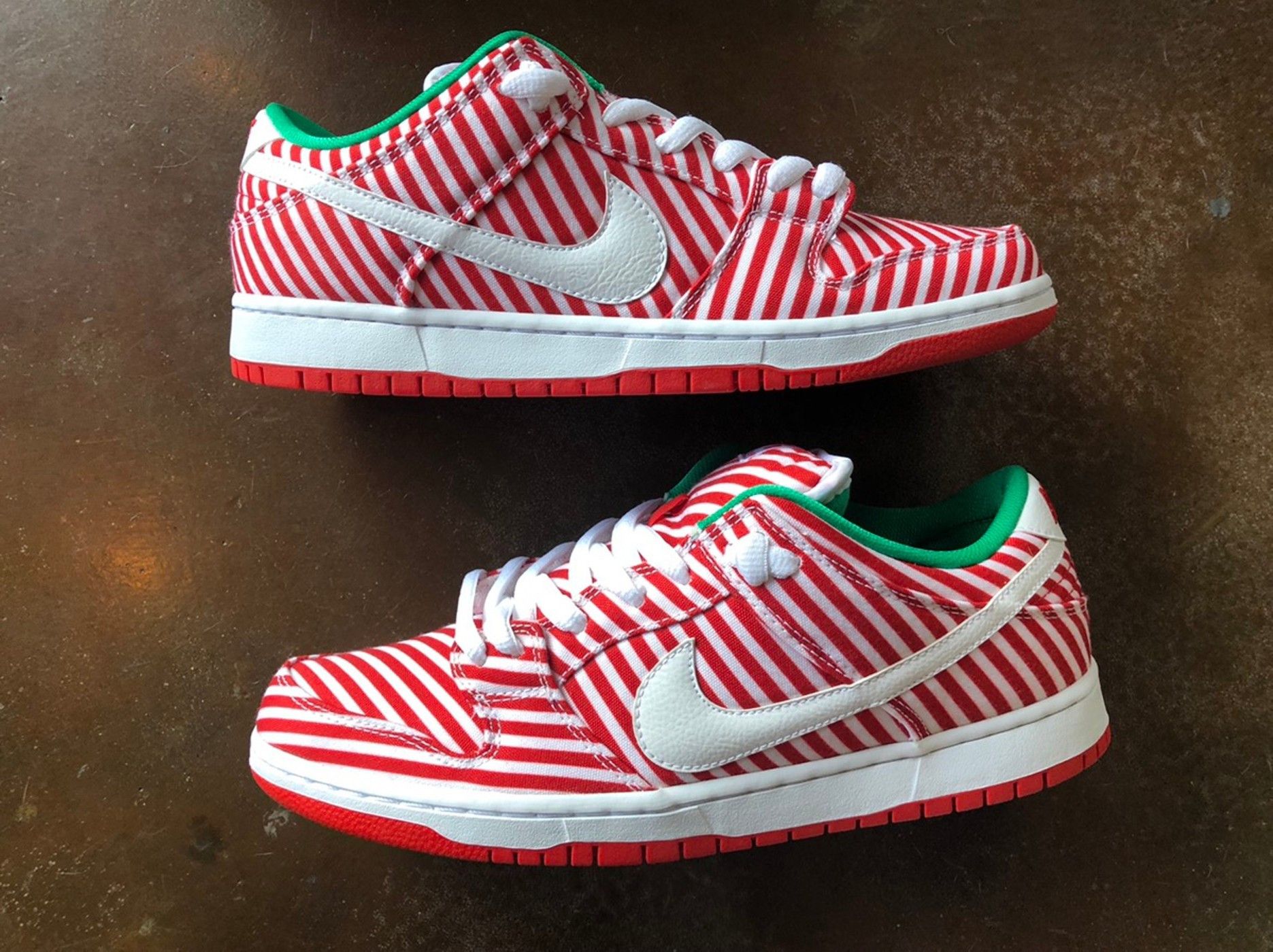 Nike Nike SB Candy Cane Dunk Low | Grailed