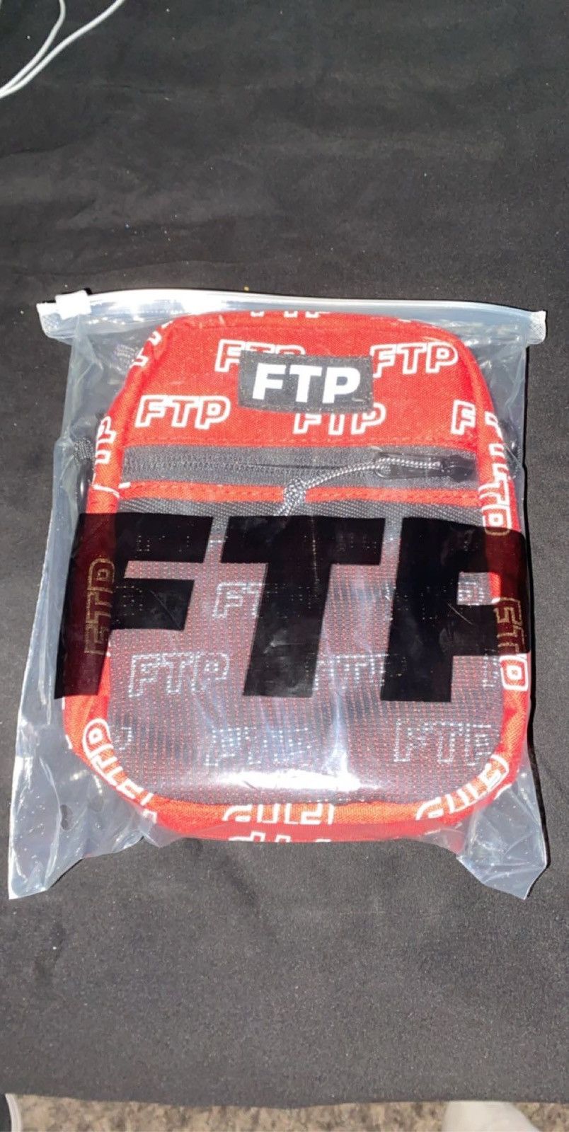 Fuck The Population FTP “Reflective Outline” Side Bag | Grailed