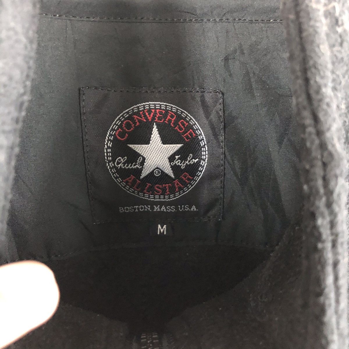 Vintage Converse fleece micro jacket | Grailed