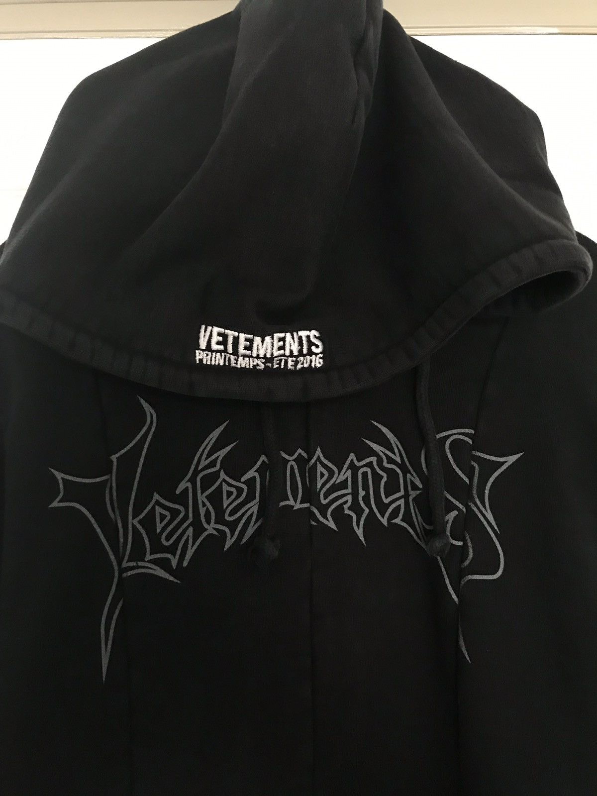 Vetements Vetements OG ‘Gothic Font’ Hoodie | Grailed
