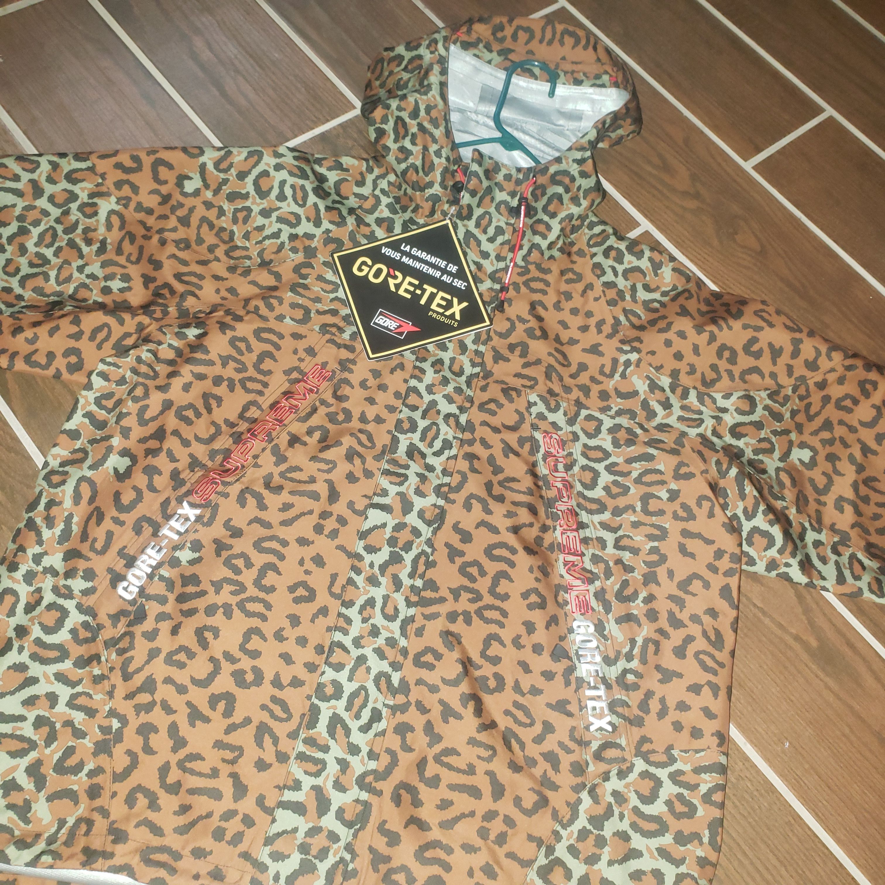 Supreme Supreme Gore Tex Leopard Print jacket | Grailed
