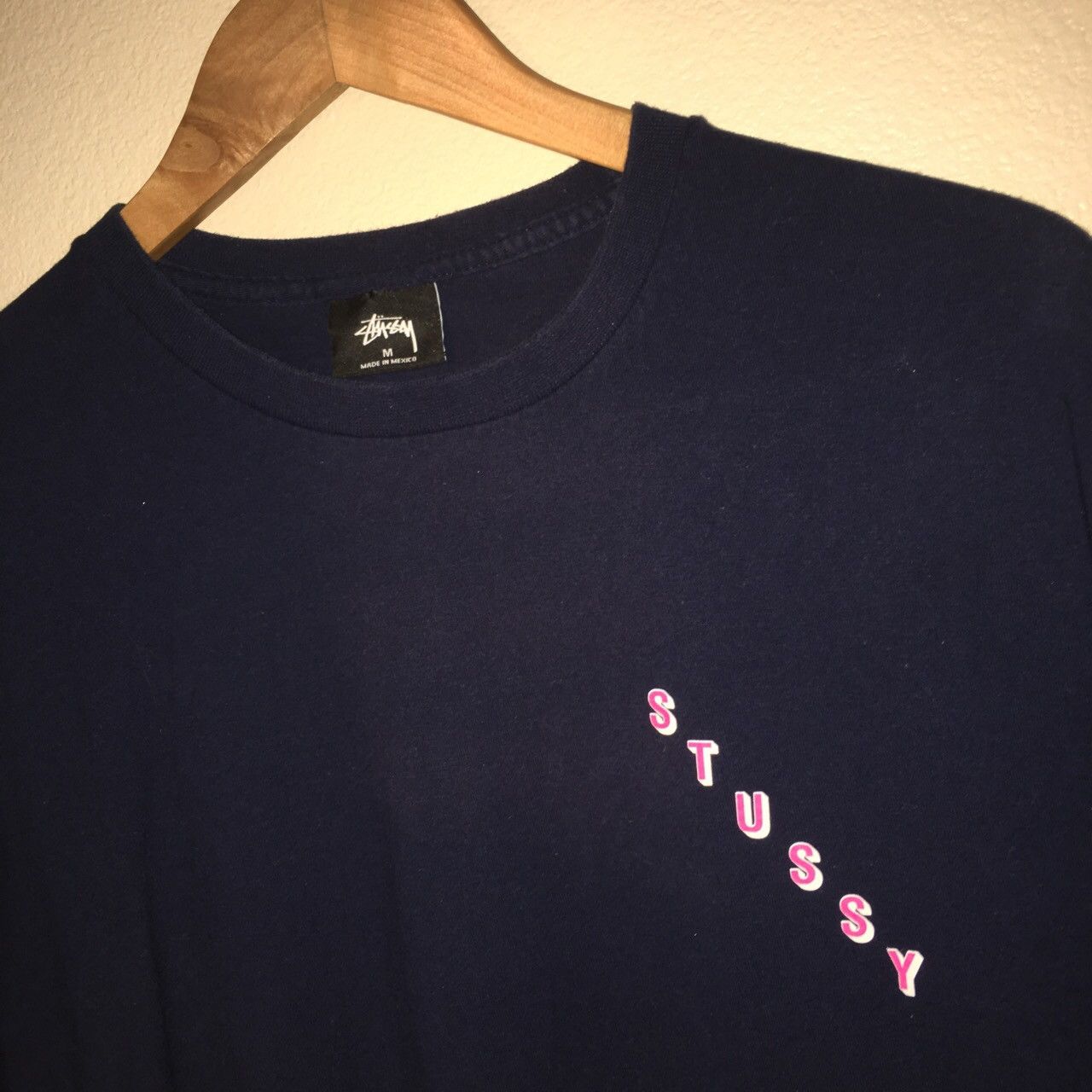 Stussy Stussy Diagonal Logo Tee | Grailed