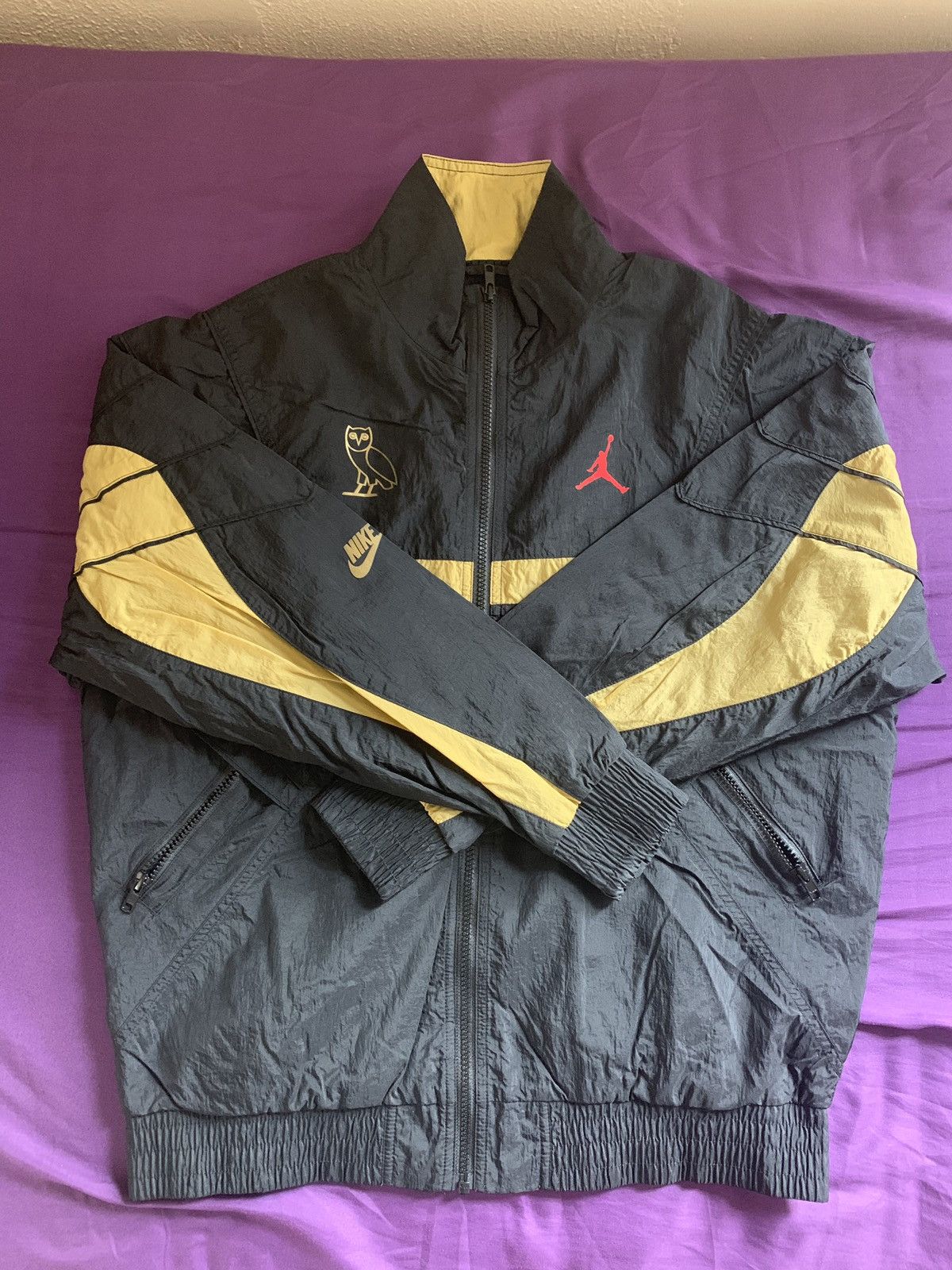 Octobers Very Own October’s Very Own AJ8 Light Jacket Black RARE | Grailed