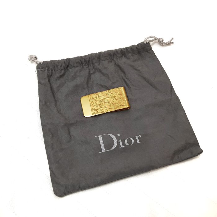 Dior Dior Oblique Gold Money Clip | Grailed