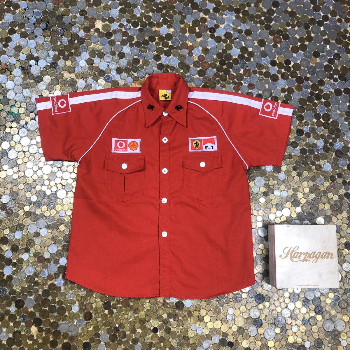 Ferrari Ferrari shirt vodafone F-1 Formula 1 Racing | Grailed