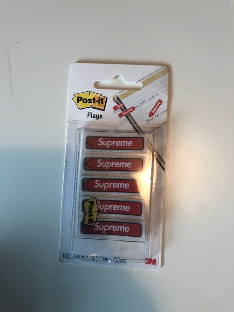 Supreme Supreme Post it Flags | Grailed