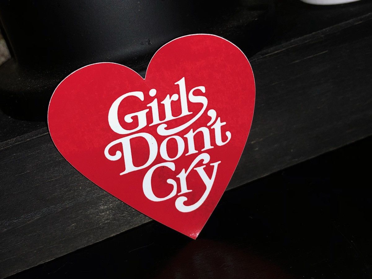 Girls Dont Cry Girls Don’t Cry Sticker Verdy | Grailed